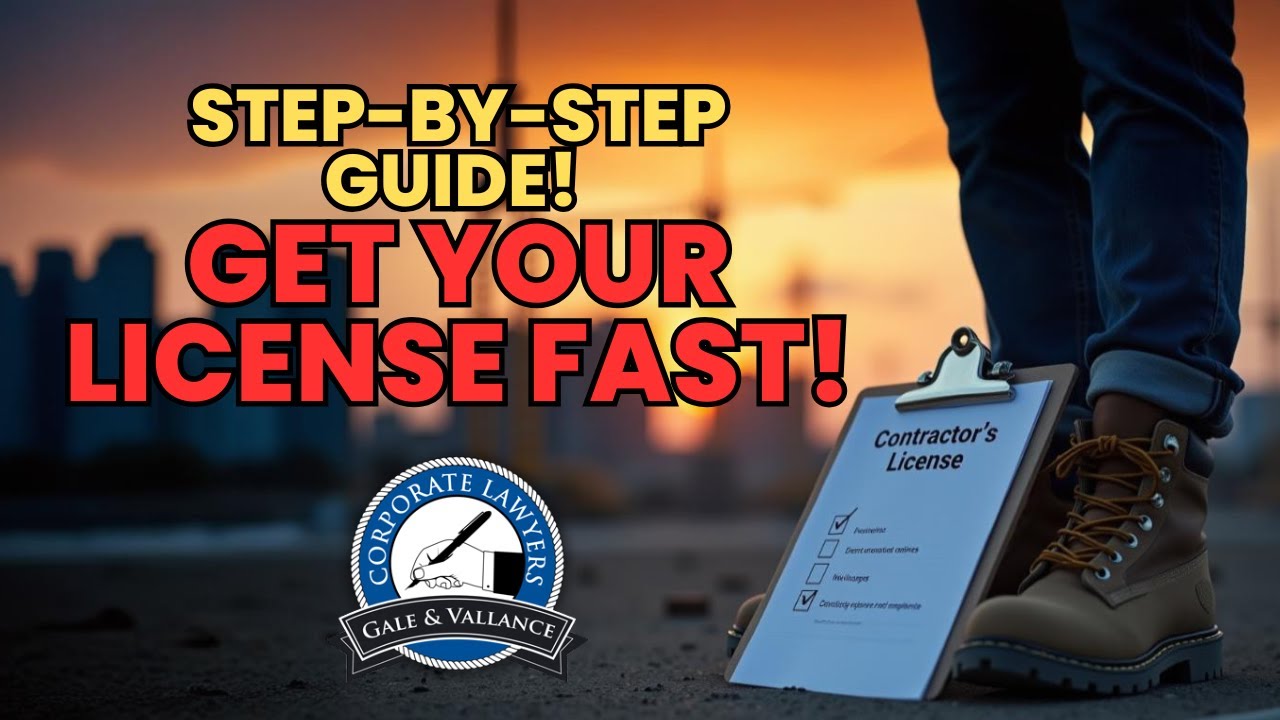 How to Get a Contractor’s License in California: Your Blueprint to Construction Business Success!