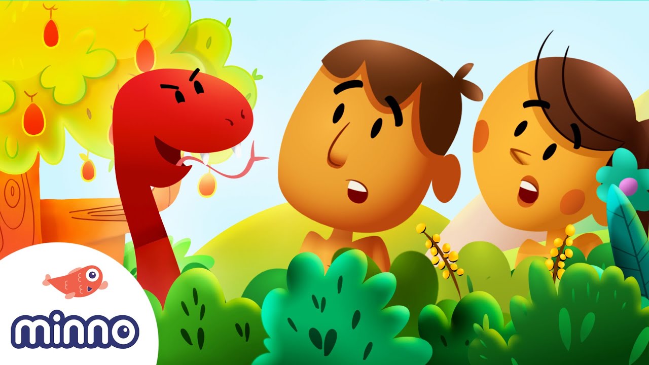 La Historia de Adán y Eva - Historias Bíblicas para Niños en Español
