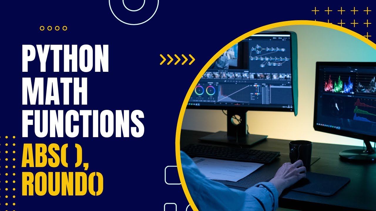 Python math built-in functions | python for beginners