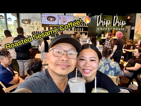 Smoove, Delicious Iced Roasted Sesame Vietnamese Coffee At Drip Drip Coffeehouse ☕️ ????