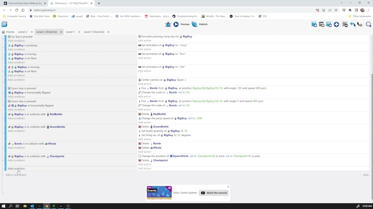 GDevelop - video 16. Boids! (Flocking/swarming behaviour)