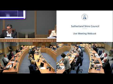 Sutherland Shire Council Meeting - Monday 2 September 2024