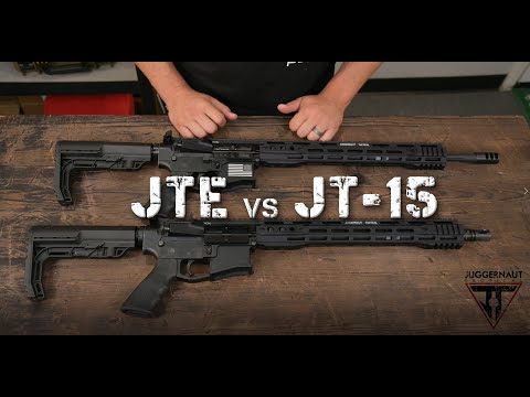 Juggernaut Tactical JTE and the differences between JT-15 rifle.