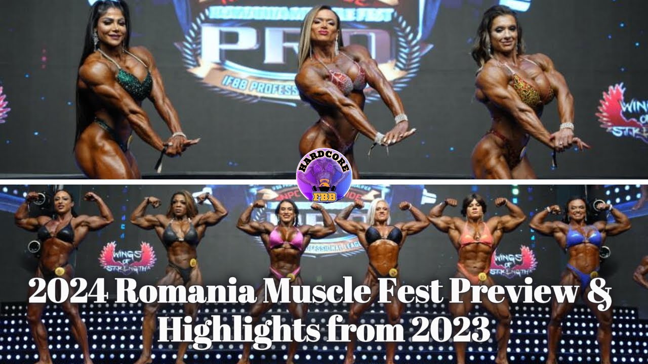 Romania Muscle Fest 2023 | The Female Bodybuilding Highlights