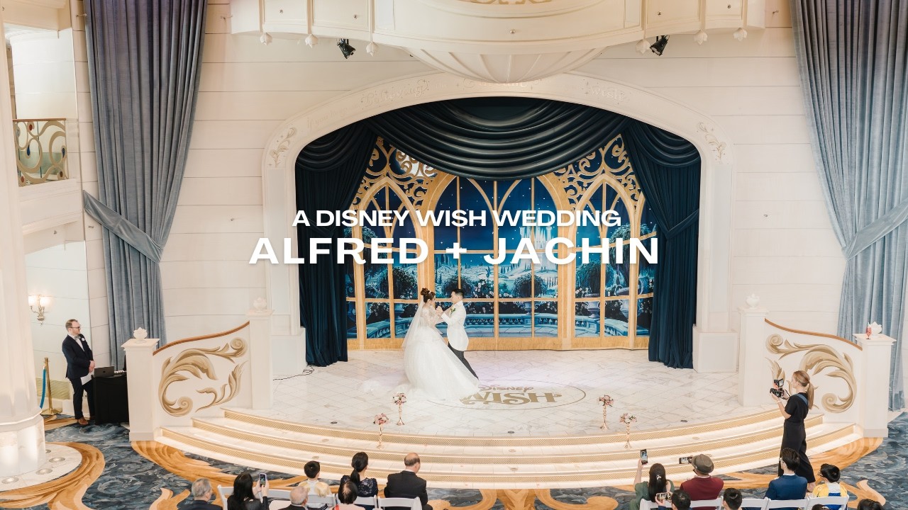 Disney Wish Wedding Film | Magical Disney Cruise Line Wedding at Sea