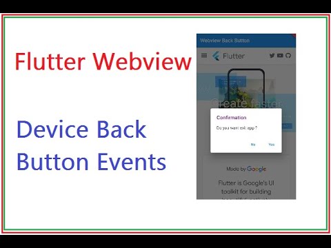 How to Handle Back Pressed in Flutter Webview | Back Button Pressed in ...