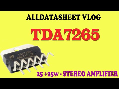 TDA7265 pdf, TDA7265 Description, TDA7265 Datasheet, TDA7265 view ::: ALLDATASHEET