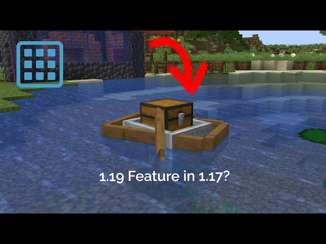 Chest Boats in 1.17 - Gamemode 4 Module Minecraft Data Pack