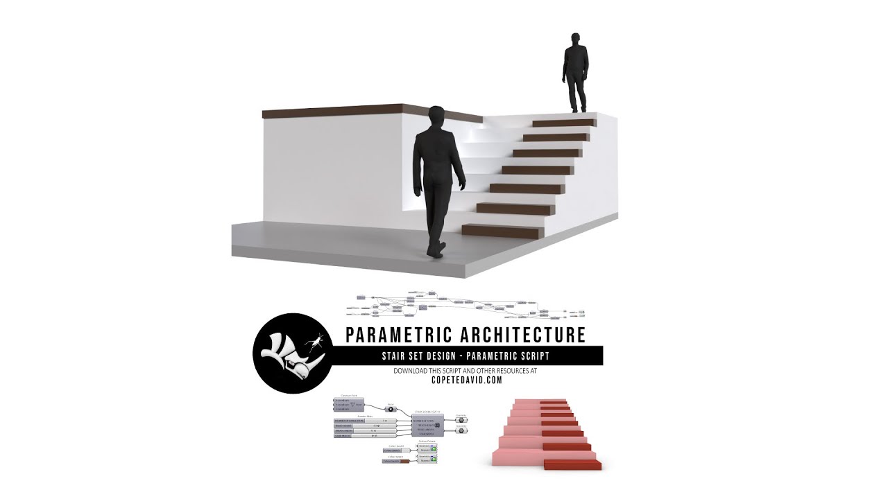Stair Set Exercise Rhino & Grasshopper Parametric and Algorithmic Architecture