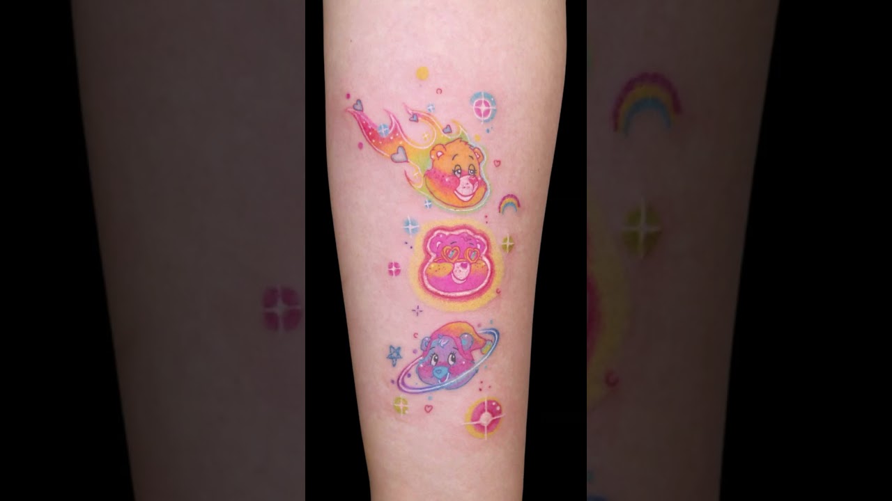 27 Amazing Care Bear Tattoos