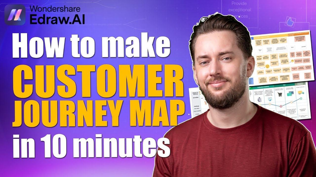 Customer Journey Mapping Tutorial: Create a Journey Map Faster with Edraw.AI