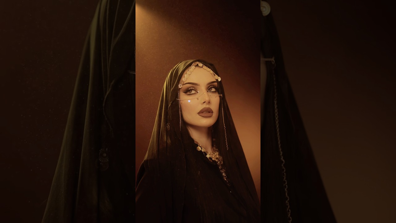 Arabian makeup 🔥 Can’t get over this look honestly #makeup #transition #arabianmakeup
