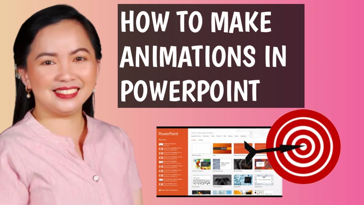 POWERPOINT ANIMATION || HOW TO MAKE TARGET ICON