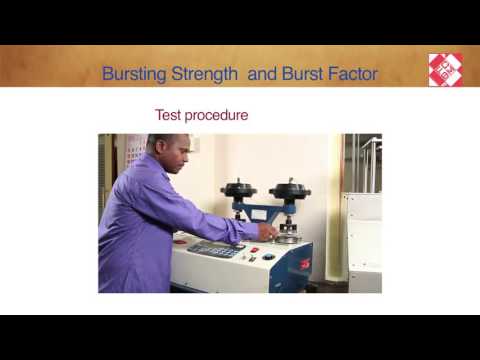 Bursting Strength Tester Unit