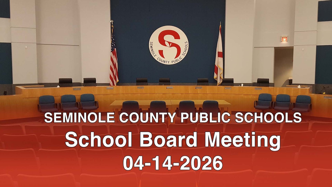 SCPS School Board Meeting - 04-14-2026