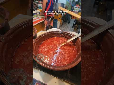 Menudo, also known as pancita or mole de panza ("stomach sauce"), is a traditional Mexican soup.