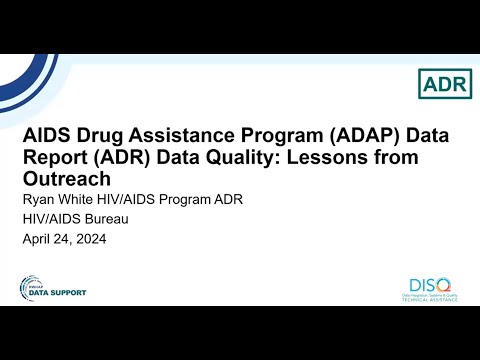 ADR Data Quality Lessons from Outreach