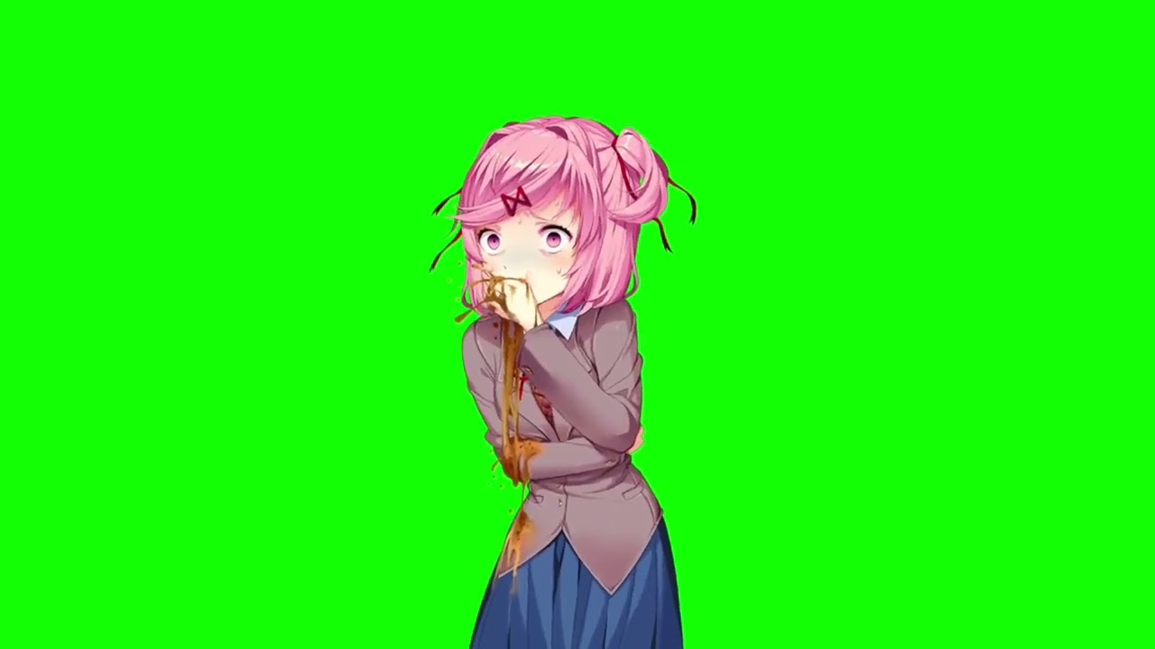 Animated Natsuki Sprites || Use with credit :)