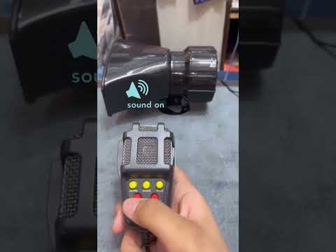 100W 7 TONE CAR SIREN | EMERGENCY SOUNDS