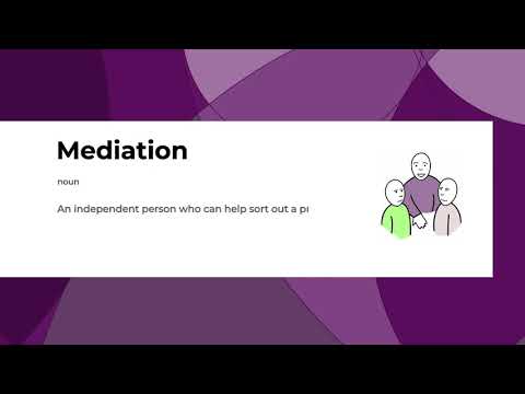 Mediation: a definition from Legal Choices