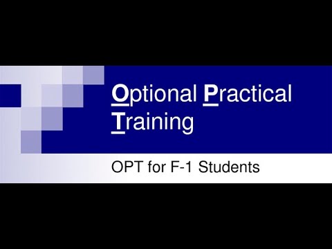 What is OPT in USA