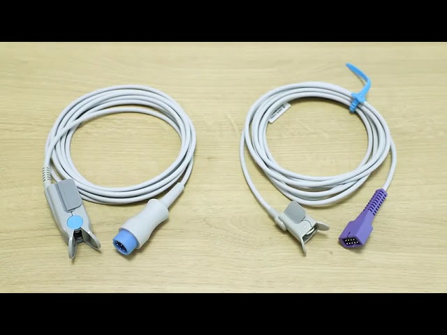 Spo2 Sensors And Cables - Patient Monitor Cable Cuff Probe & Sensor ...