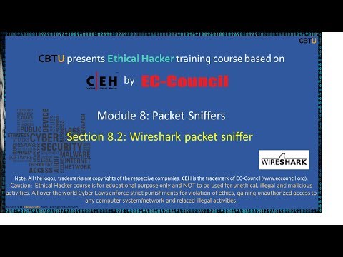 8.2 Wireshark packet analyser