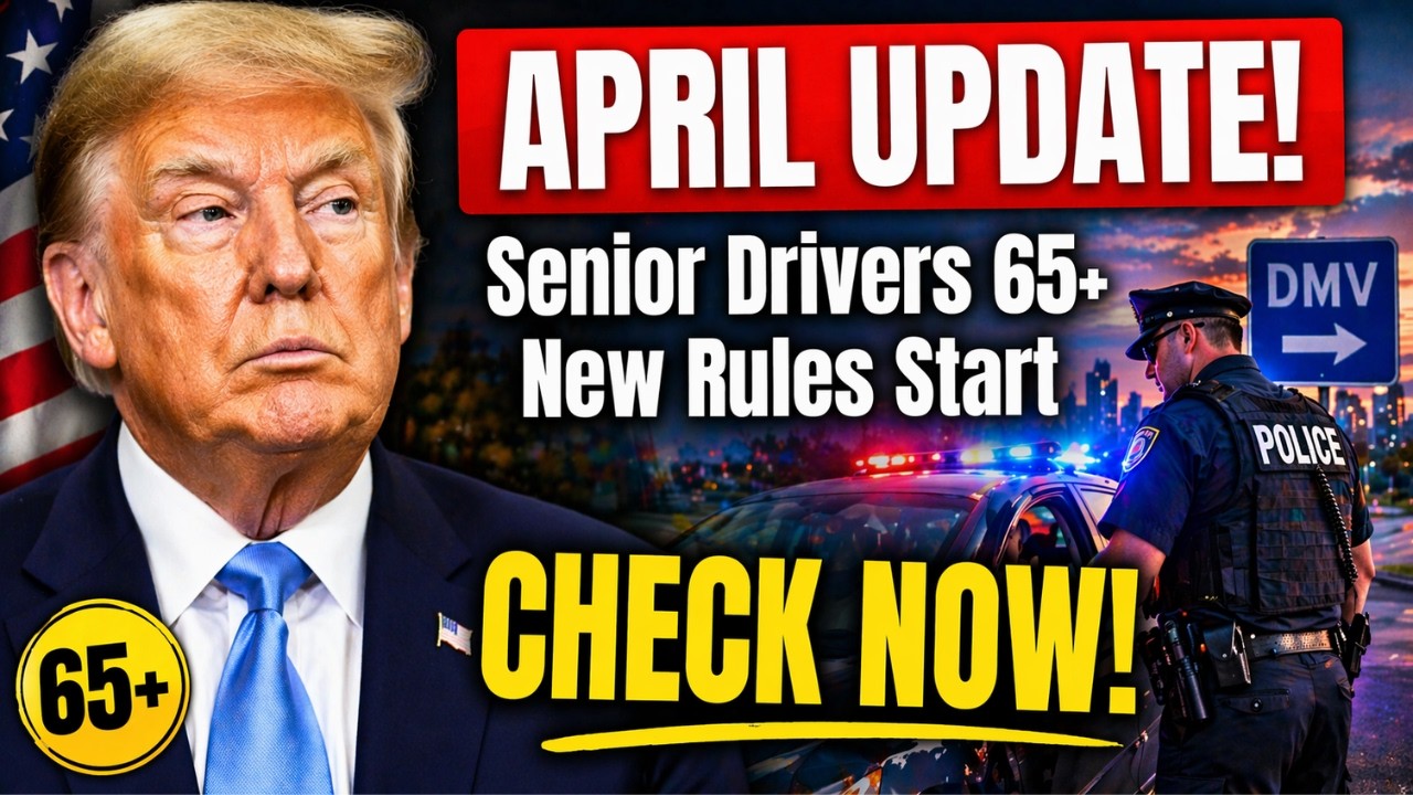 U S  Driving Updates Starting April 2026 – Seniors 65+ Should Check Now!