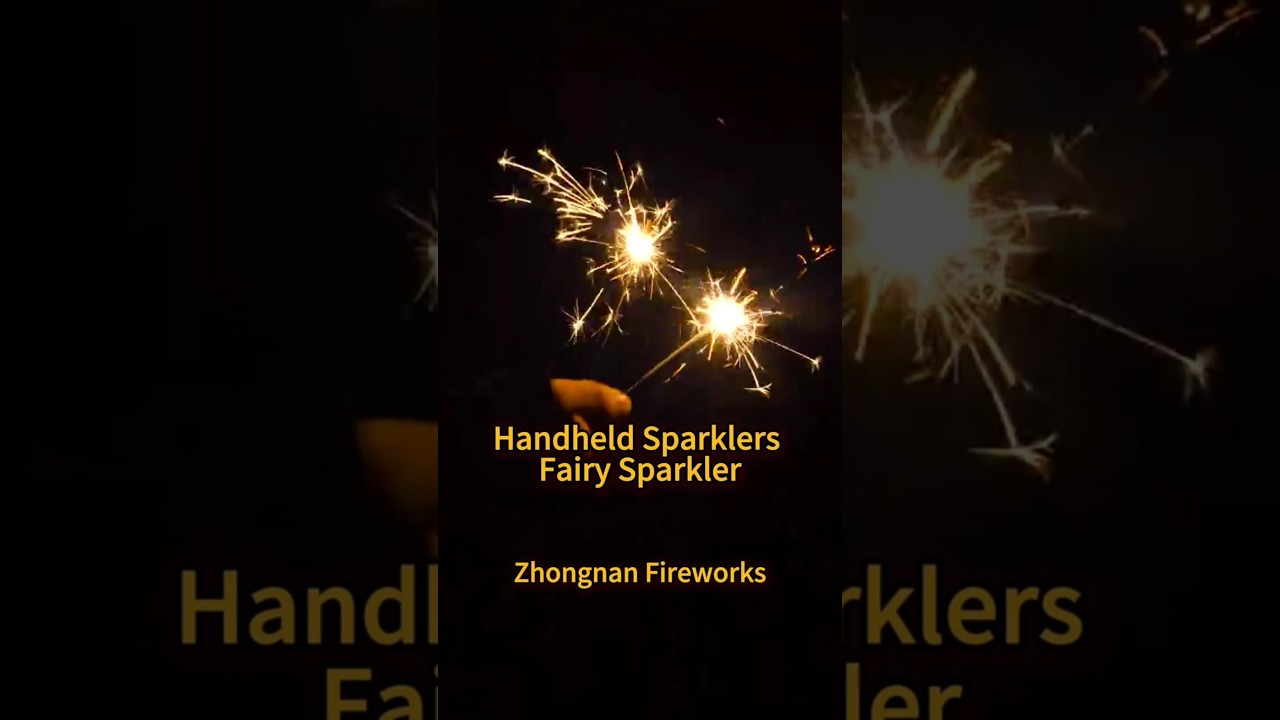 Handheld Sparklers / Fairy Sparkler #fireworks #theothersideofmakebelieve #pyro
