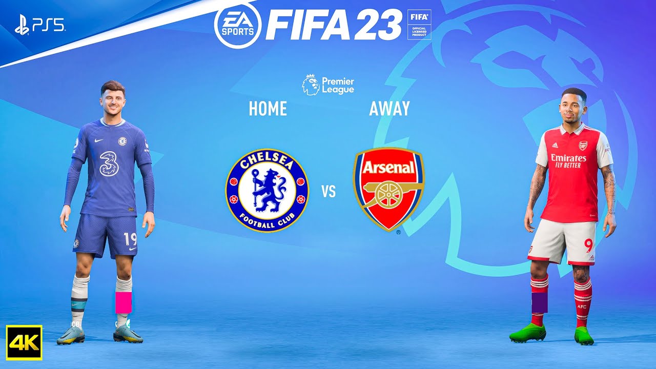FIFA 23 - Chelsea Vs Arsenal - Premier League 2022/23 - Mostrar