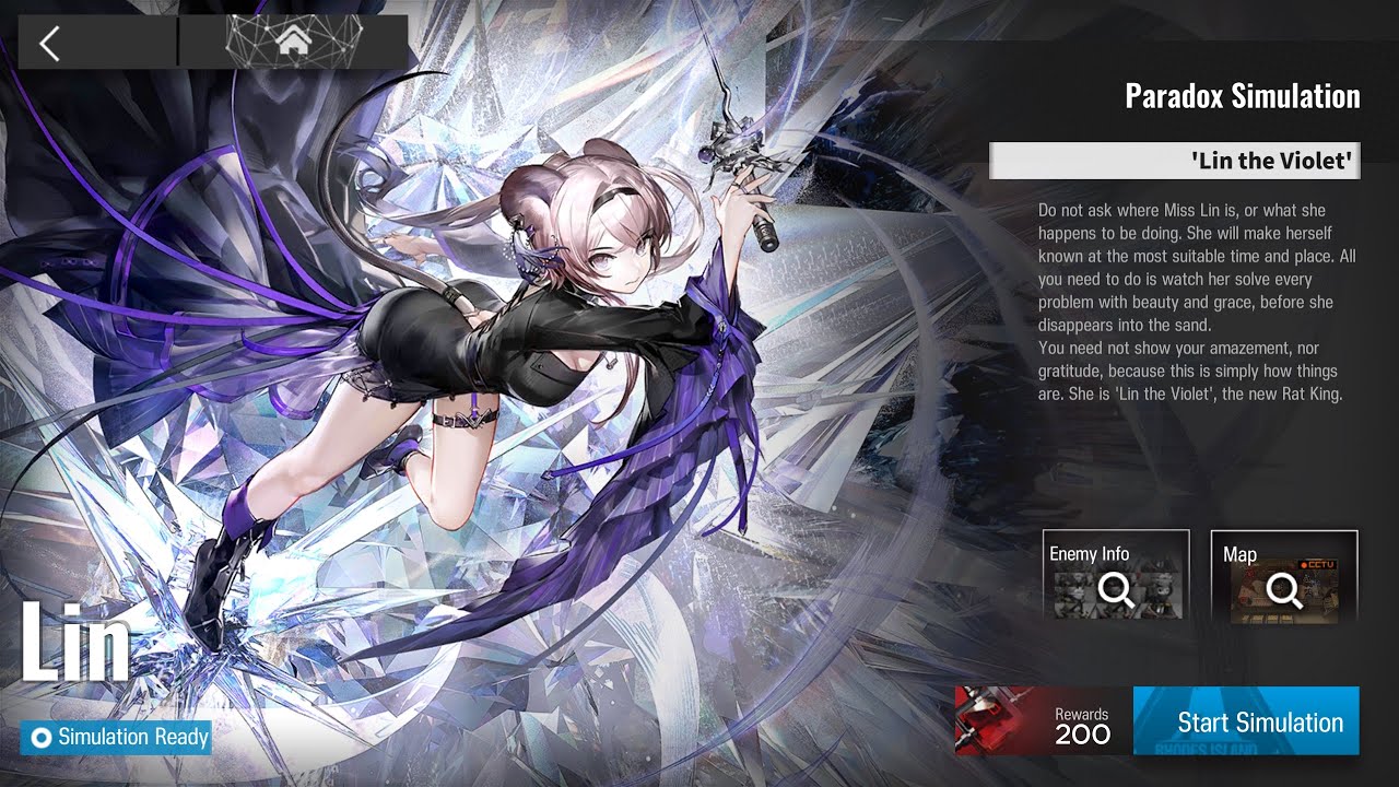 Arknights Paradox Simulation Lin Guide