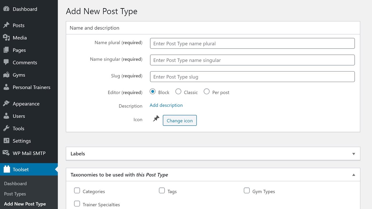 Creating a Custom Post Type Using Toolset in WordPress