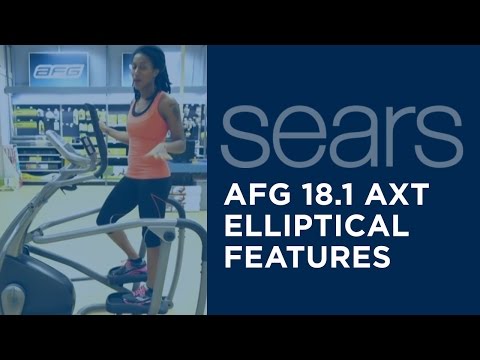 AFG 18.1 AXT Elliptical Trainer Feature - Power Incline