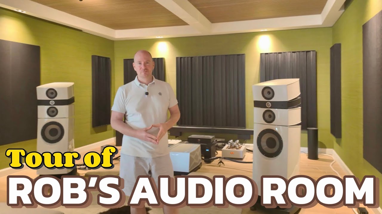 Tour of Rob’s Transforming High End Audio Listening Room