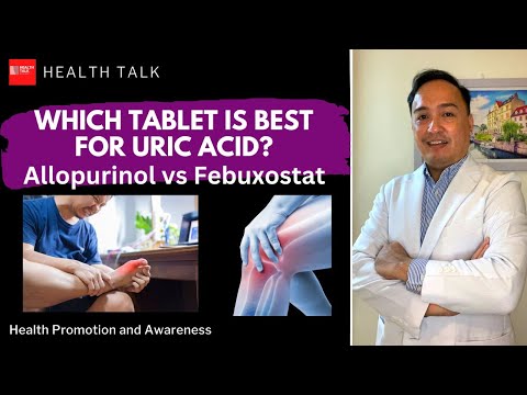 Which tablet is best for Uric Acid? Allopurinol vs Febuxostat