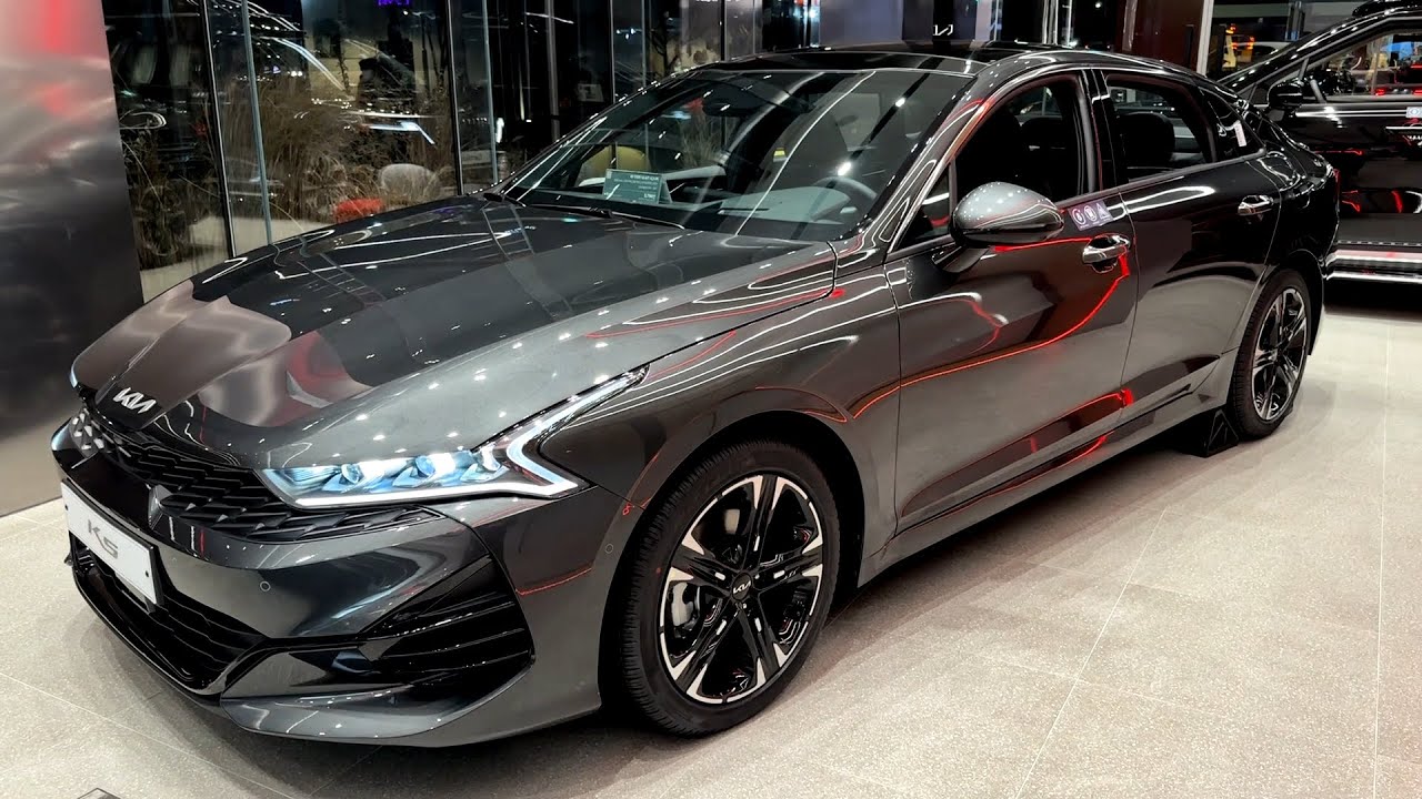 2023 Kia K5 (Optima) Black Fit Exterior & Interior In-Depth Walkaround