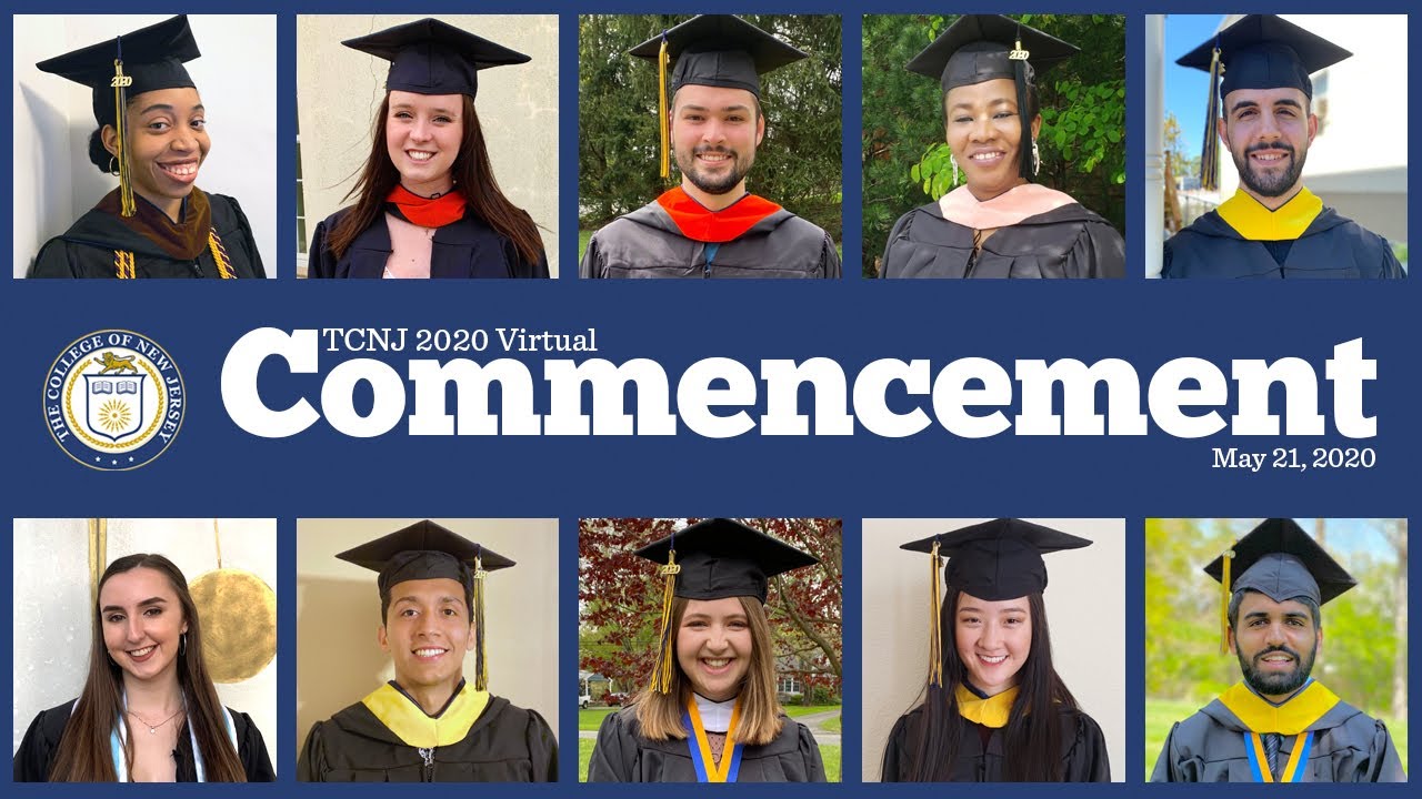 TCNJ 2020 Virtual Commencement Convocation