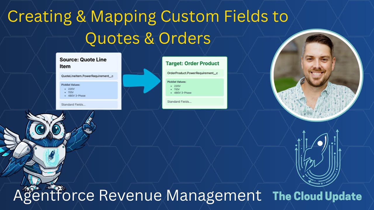 Mapping Fields in Salesforce Agentforce Revenue Management | Quote → Order Field Mapping (Part 1)