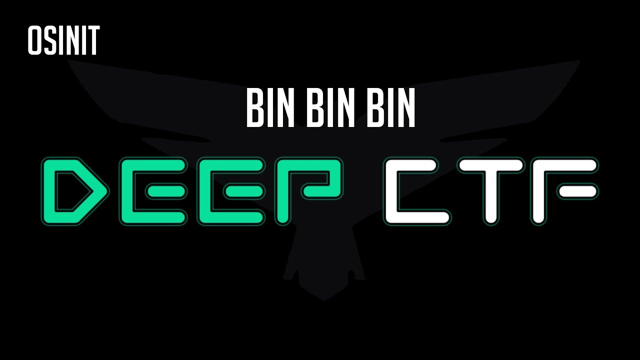 DeepCTF OSINIT - Binbinbin Writeup
