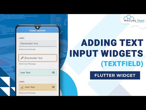 Learn How to Get User Input in Flutter Application TextField | Flutter Widget - Mind Luster