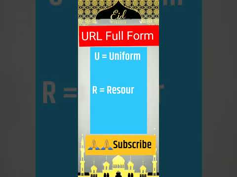 URL Full Form