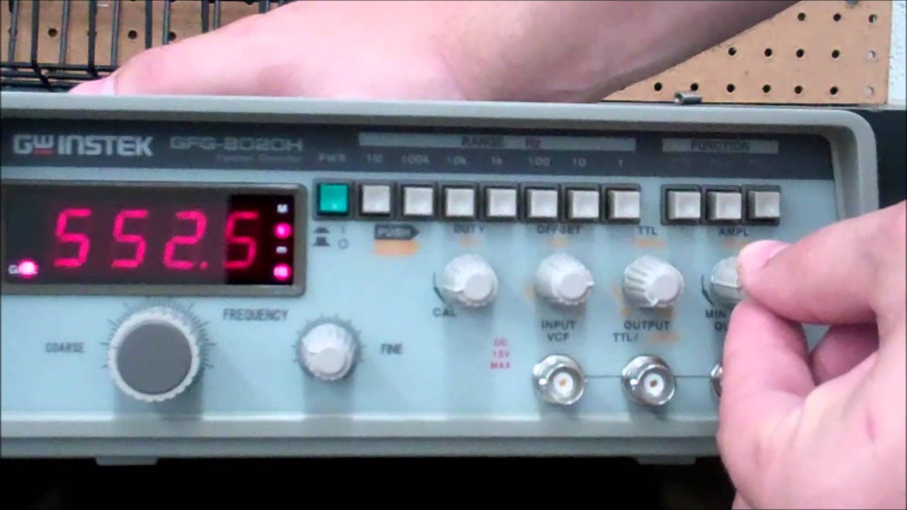 Measuremenrs I - Function Generator