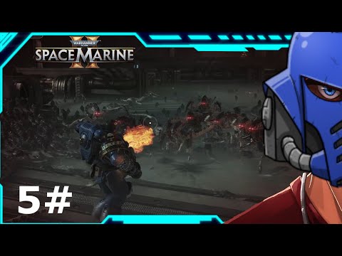 Warhammer 40000 Space Marine 2 - Mission 2 - OH THE RIPPERS ARE A PAIN ...