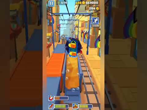 Subway Surfers Mobile Gameplay 😵 | Part-127  #shortsvideo #gaming #shorts #subwaysurfers