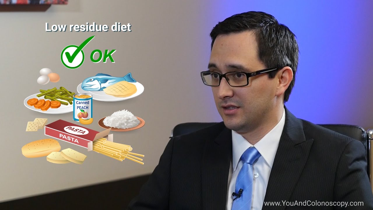 What can I eat or drink before colonoscopy?