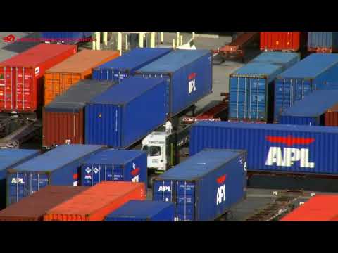 Introduction of 20-foot container and 40-foot container from China to USA.