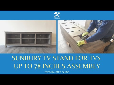 Walker Edison Essential 70" Rustic Wood TV Stand Assembly Wren Classic 6 Cubby Open Storage TV Stand
