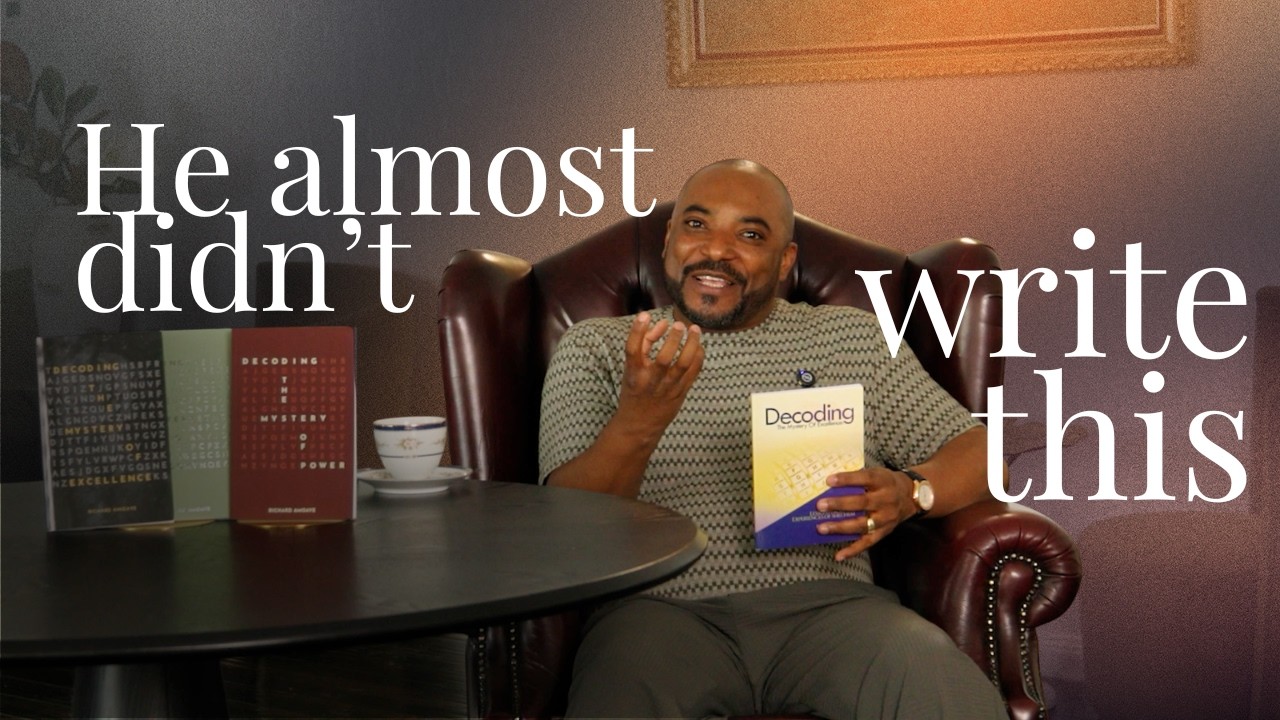 Moments with Richard Amoaye: The Story Behind the Decoding Series | Prophet Richard Amoaye