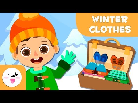 Vocabulary Tutorial - Winter Clothes…: English ESL video lessons
