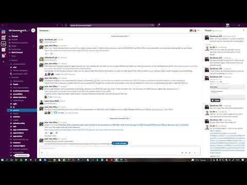 Installing slack as an app on your work computer